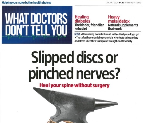 Spinex Features Strongly in What Doctor's Don't Tell You - Spinex Disc ...